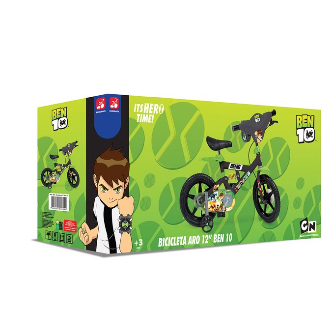 Bicicleta Aro 12 X-Bike - Ben 10 - MP Brinquedos