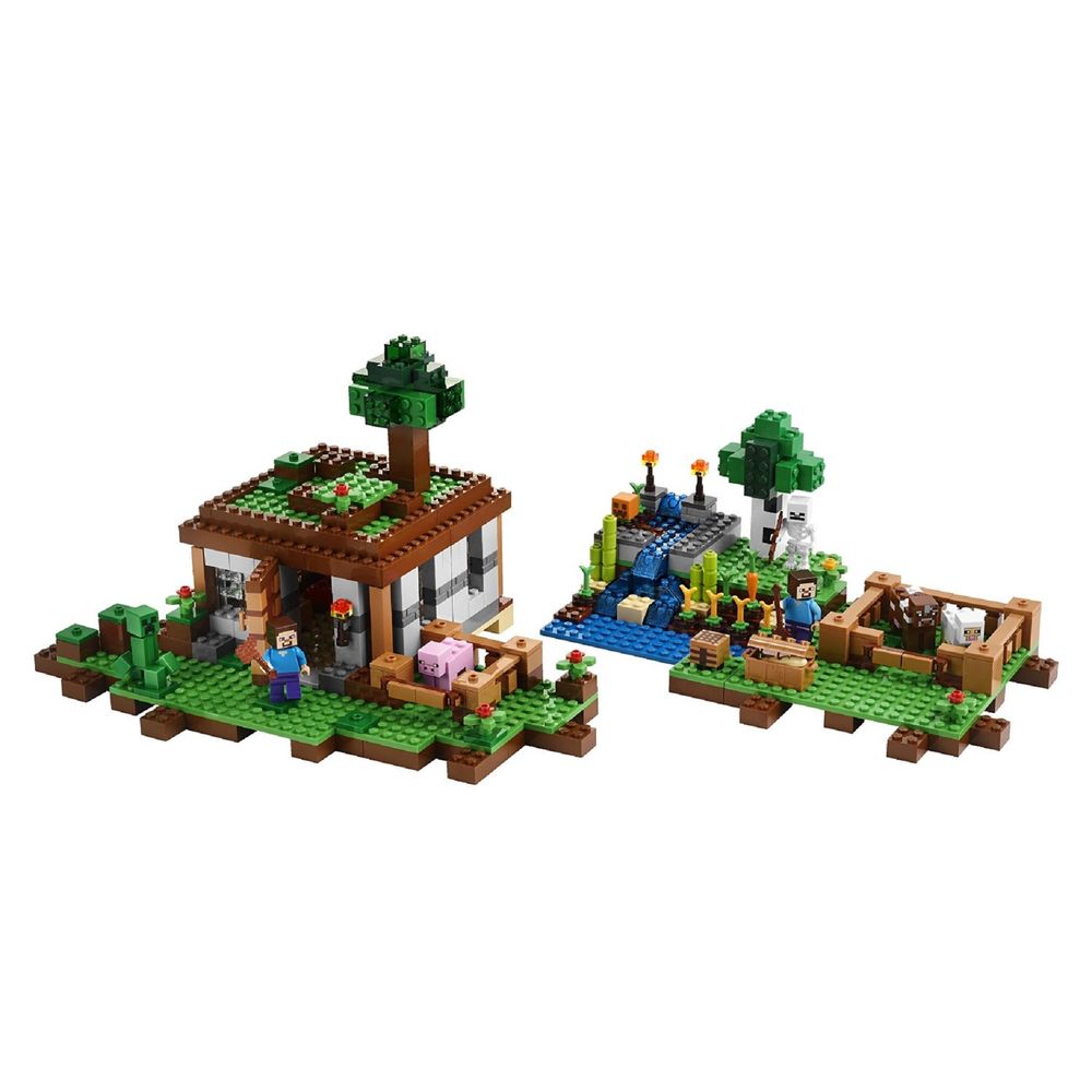 21116 Lego Minecraft - Caixa Criativa - MP Brinquedos