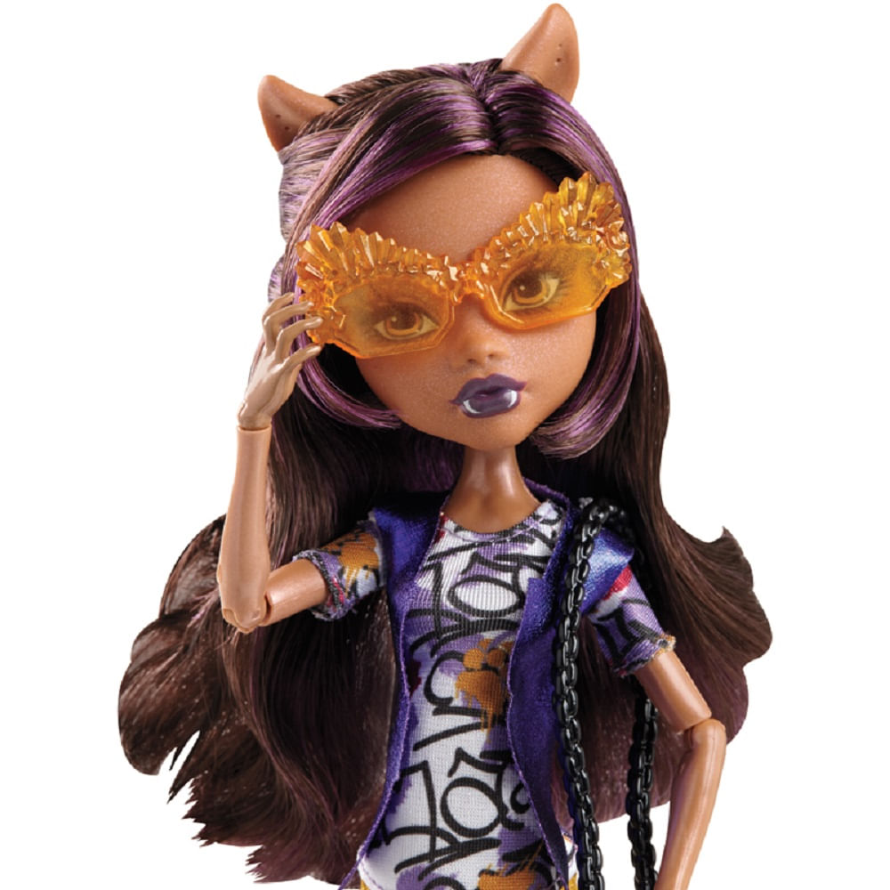 Boneca Monster High - Boo York Básica - Claudeen Wolf - MP Brinquedos