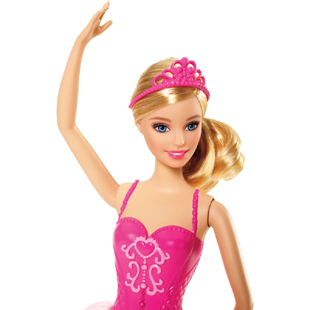 Boneca Barbie Bailarina - Barbie Rosa - MP Brinquedos