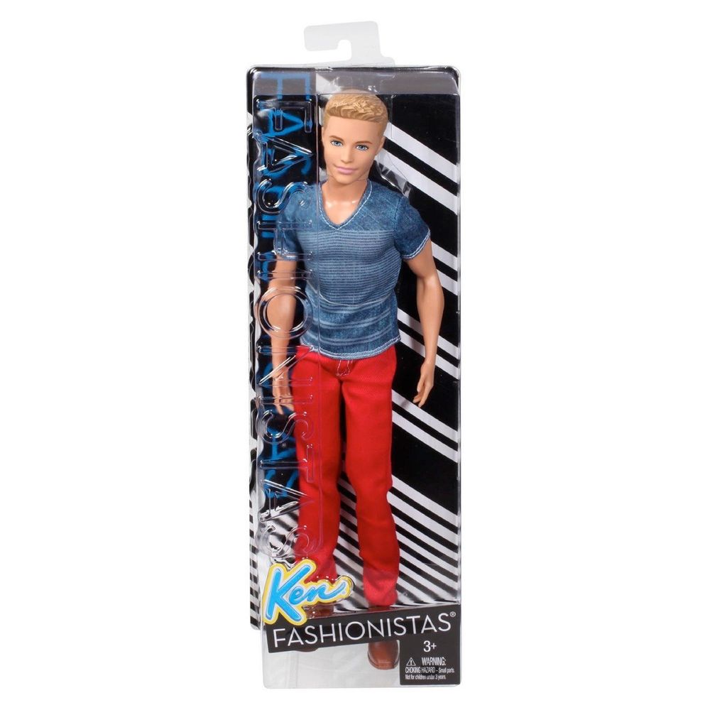 Boneco Ken Fashionista Barbie Loiro Cfg19 - MP Brinquedos