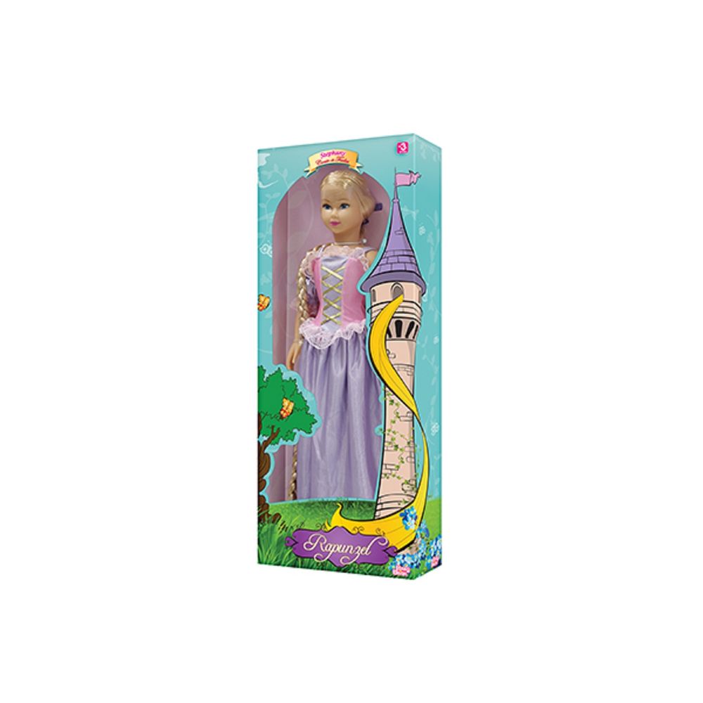Boneca Stephany Conto De Fadas - Rapunzel - MP Brinquedos
