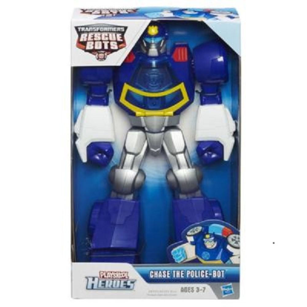 Playskool Heroes Transformers - Robô Rescue Bots - Chase o Robô ...