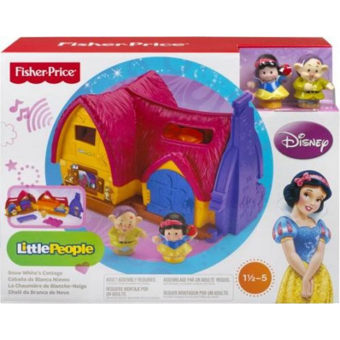 Little People - Playset Princesas Disney - Chalé da Branca de Neve ...