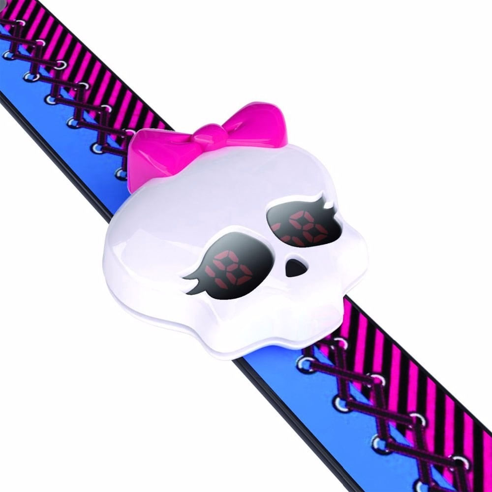 Relógio Digital Caveira Monster High - MP Brinquedos