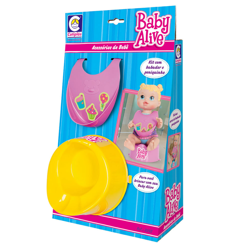 Baby Alive - Acessórios de Bebê - Cotiplás - MP Brinquedos