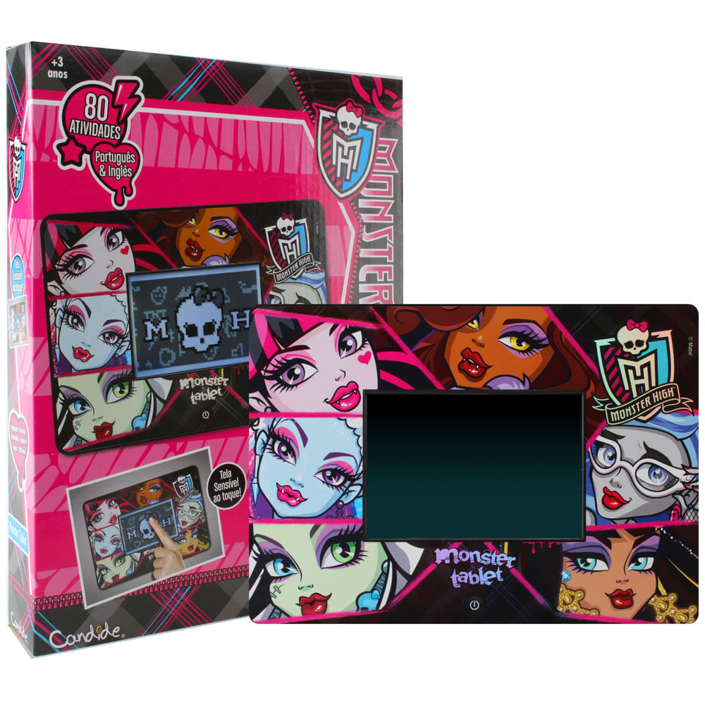 Tablet Monster High - Monster Tablet - MP Brinquedos