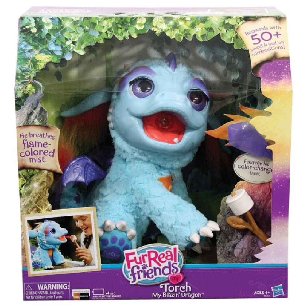 Dragãozinho Fur Real Friends Torch B5142 - MP Brinquedos