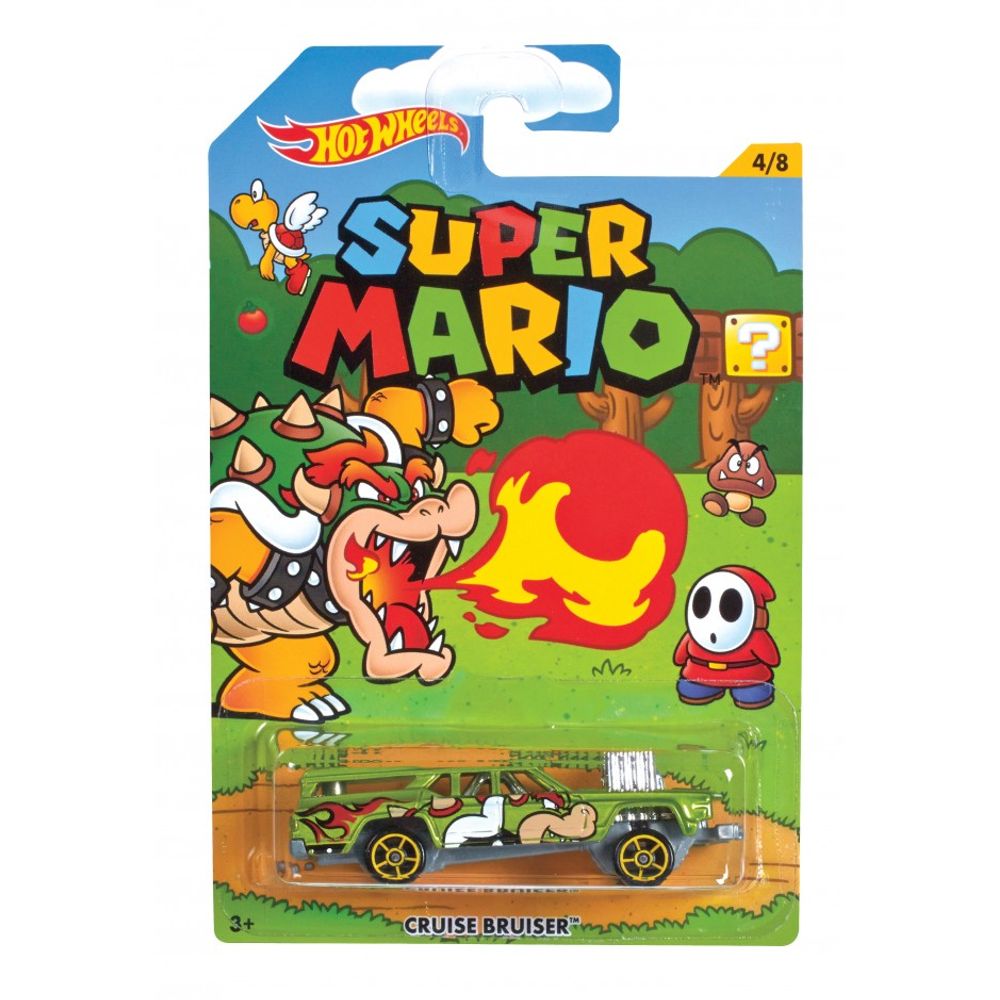 Hot Wheels Super Mario Bros - Cruise Bruiser Djk73 - MP Brinquedos