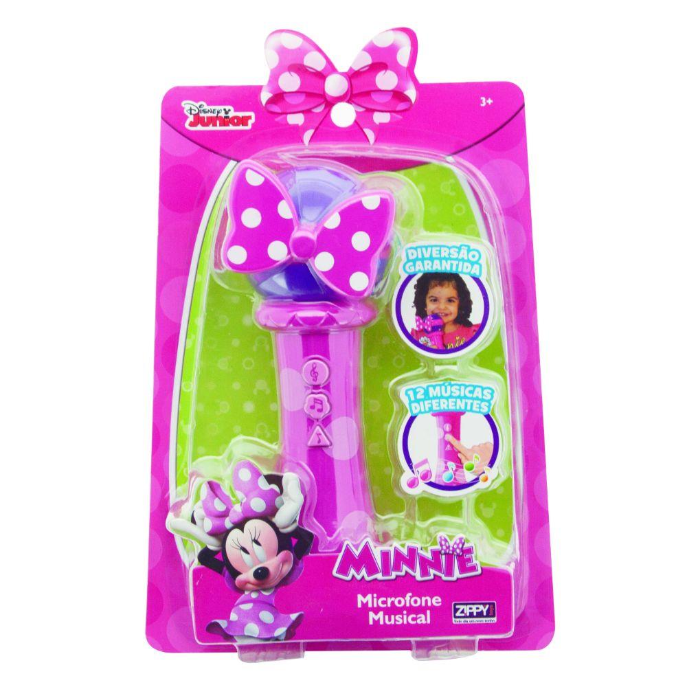 Microfone Minnie Musical - MP Brinquedos