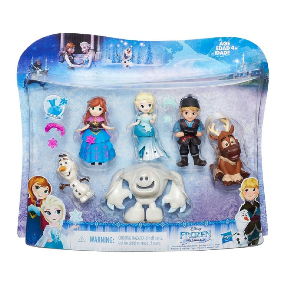 Conjunto Disney Frozen - Kit Colecionável C1118 - Hasbro - MP Brinquedos