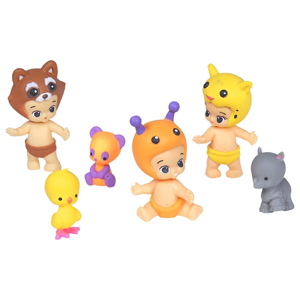 Twozies Série 2 - Blister com 6 Twozies Sortidos - MP Brinquedos