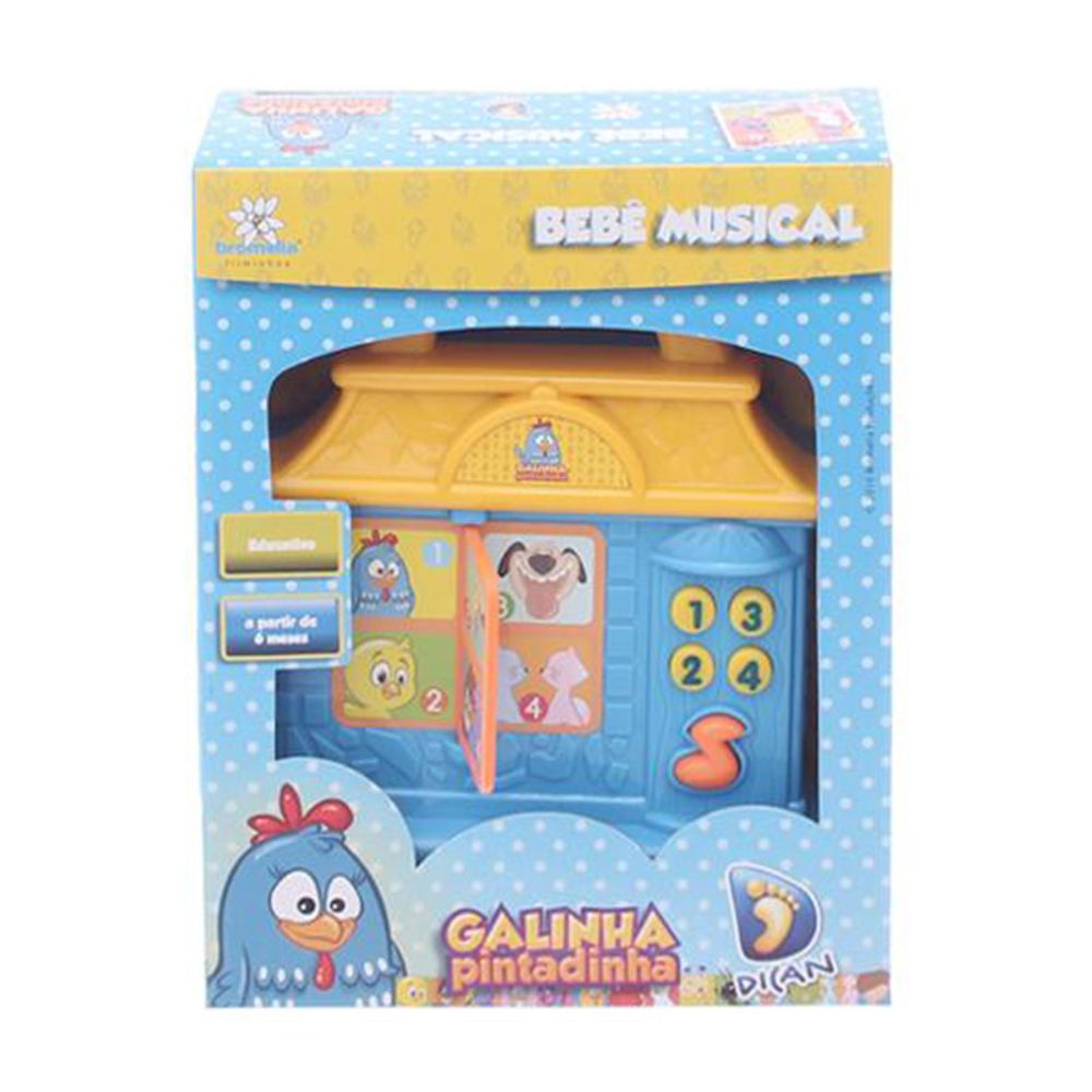 Galinha Pintadinha - Bebê Musical Iii - Dican - MP Brinquedos