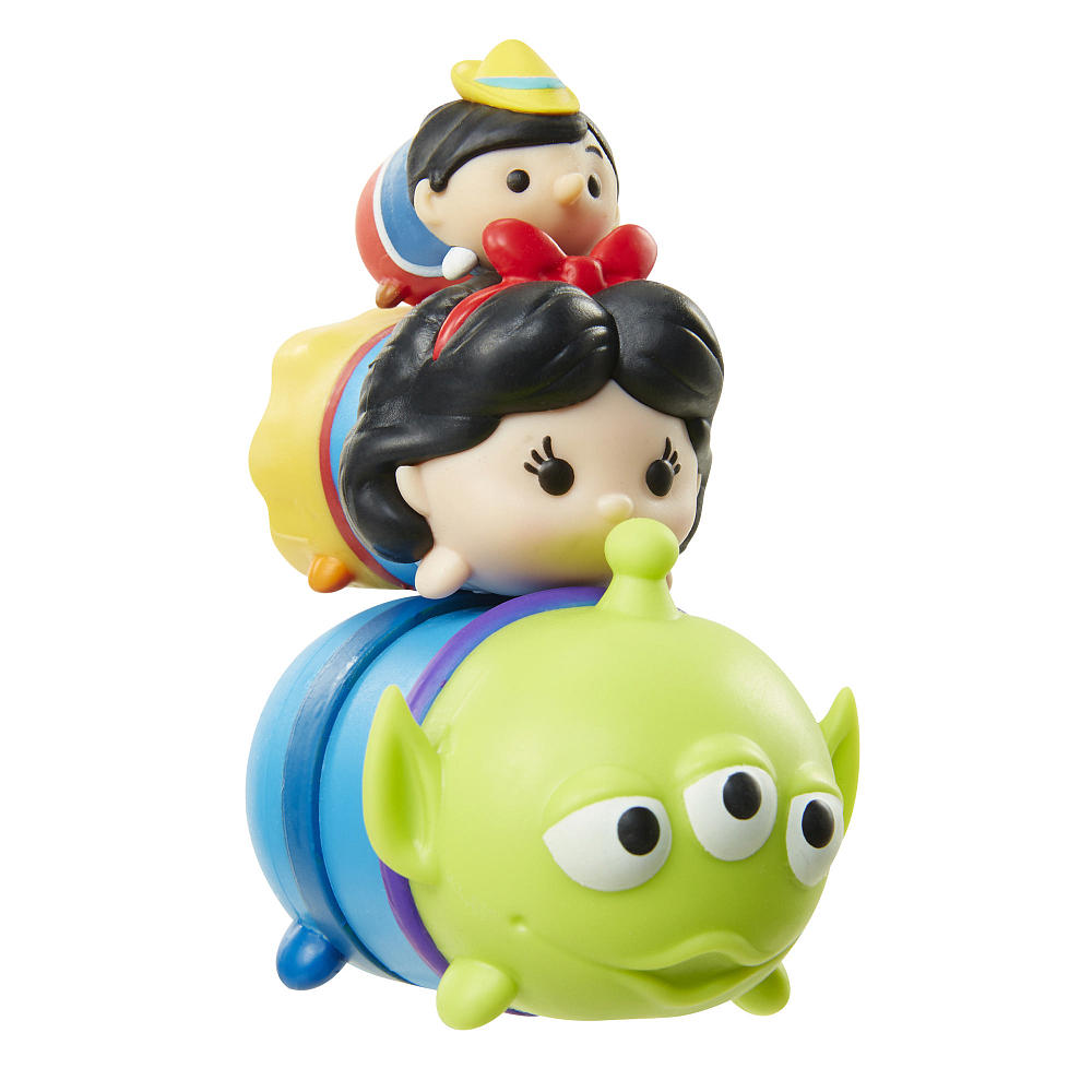 Tsum Tsum 3 Figuras - Alien, Branca de Neve e Pinóquio - Série 3 - MP ...