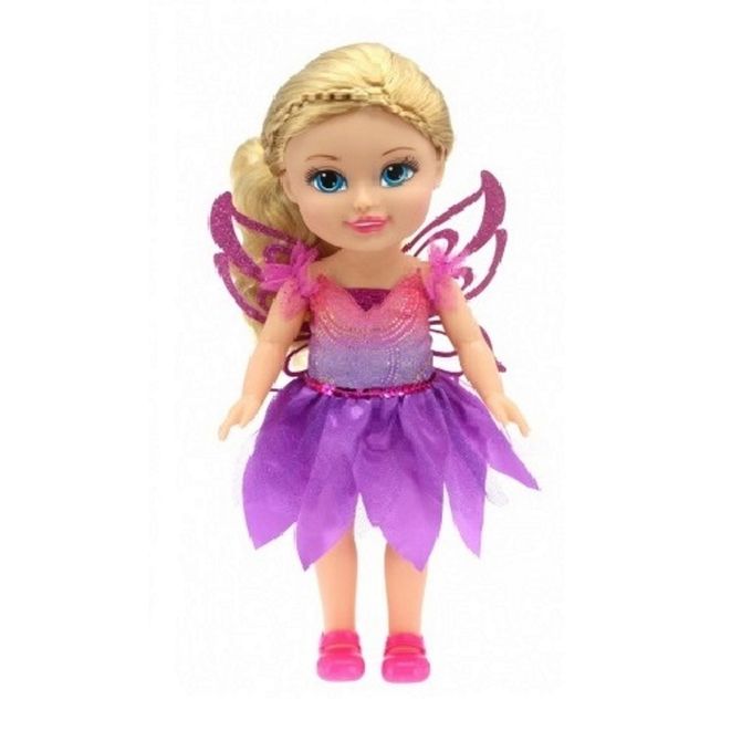 Sparkle Girlz - Boneca Fada 35cm - Saia Roxa - MP Brinquedos