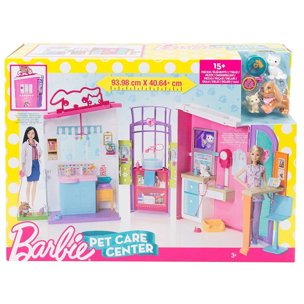 Barbie Family - Hospital Dos Bichinhos Fbr36 - MP Brinquedos