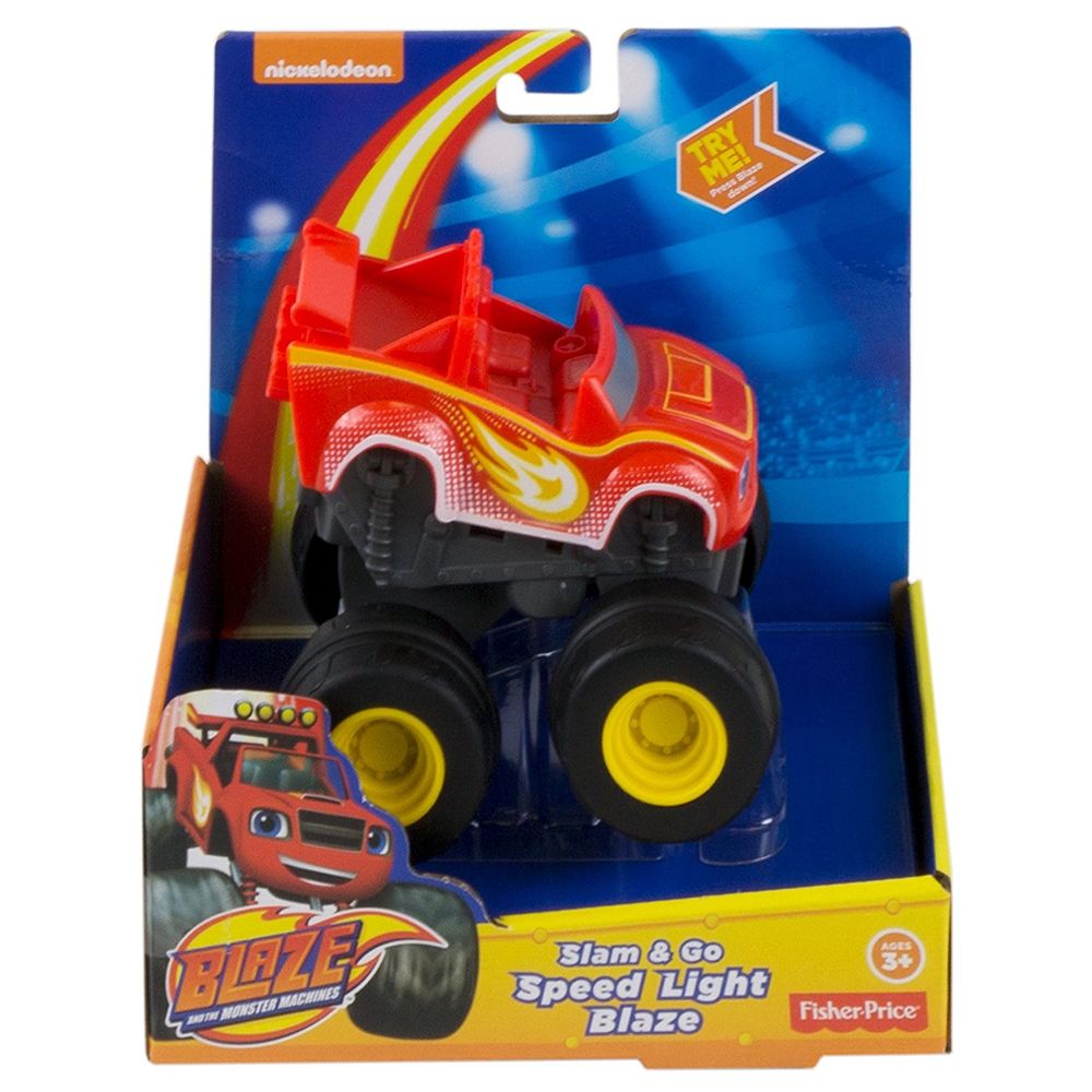 Blaze Veículo Turbo - Blaze Velocidade da Luz Dyt98 - MP Brinquedos