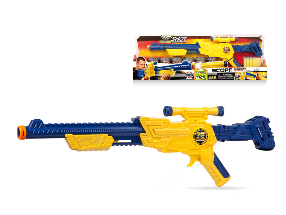 Lançador X-shot Scope - Candide - R$ 129,90 em Mercado Livre