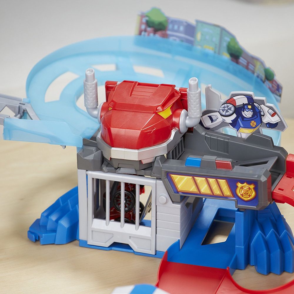Playskool Heroes Transformers Rescue Bots Flip Racers - Pista de ...