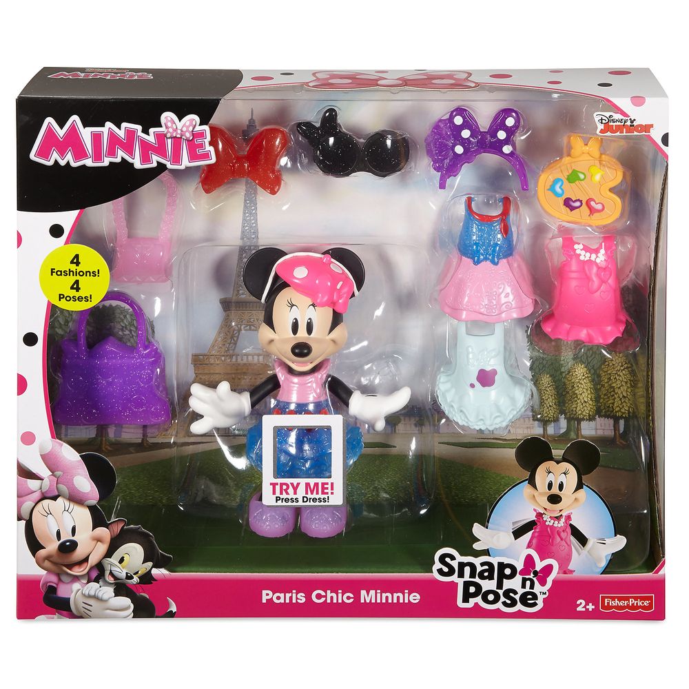 Minnie Conjunto - Minnie Chic em Paris Dtr94 - MP Brinquedos