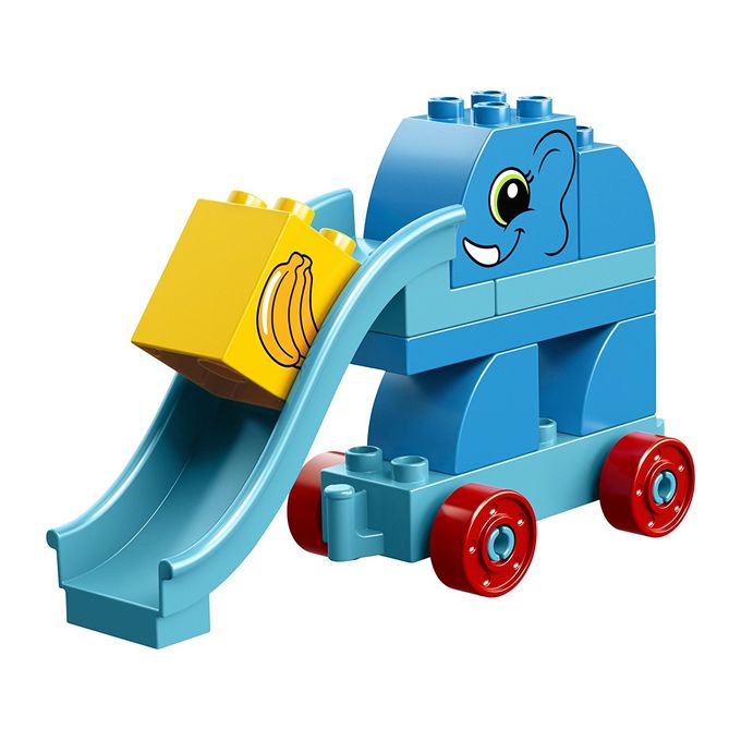 10863 Lego Duplo - a Minha Primeira Caixa - Trem Animal - MP Brinquedos