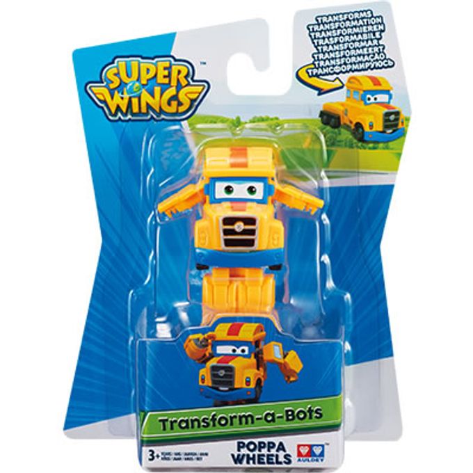 Super Wings - Mini Change em Up - Poppa Wheels - MP Brinquedos