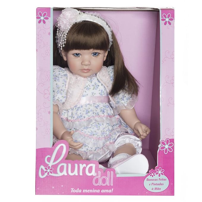 Boneca Laura Doll Violet Adl221068 - MP Brinquedos