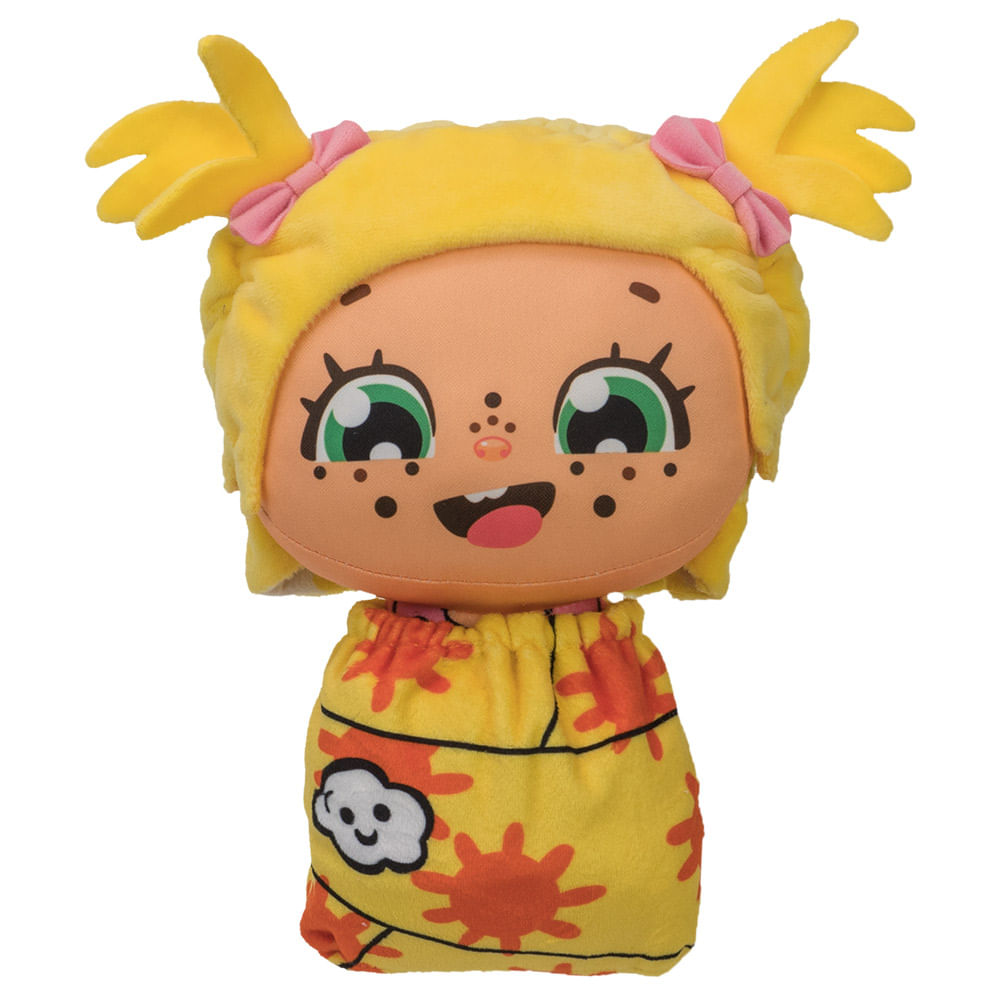 Flipkins - Boneca Pelúcia Transformável - Julia - Dtc - MP Brinquedos