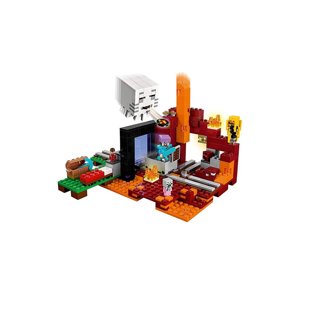 21143 Lego Minecraft - o Portal do Nether - MP Brinquedos