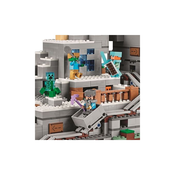 21137 Lego Minecraft - a Caverna da Montanha - MP Brinquedos