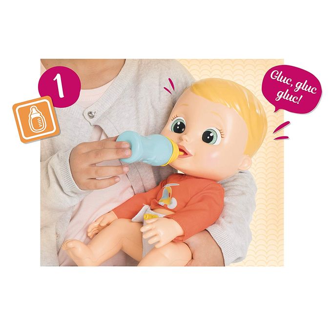 Boneco Baby Wee Nick (laranja) - Brinquedos Chocolate - MP Brinquedos