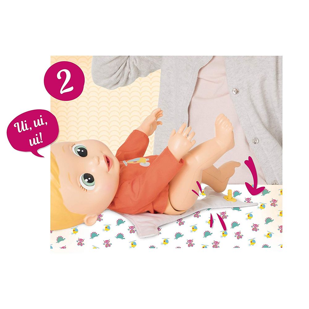 Boneco Baby Wee Nick (laranja) - Brinquedos Chocolate - MP Brinquedos