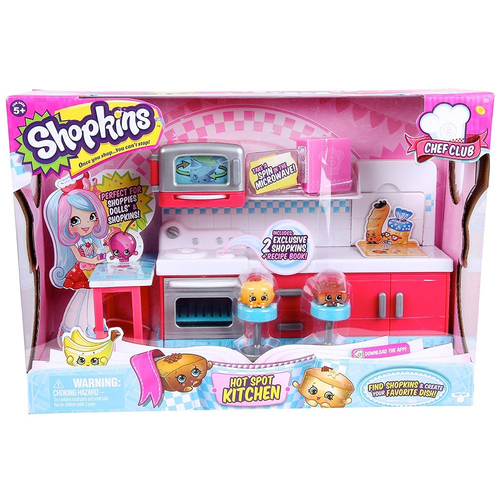 Shopkins Chef Club - Linda Cozinha - Forno e Fogão - MP Brinquedos
