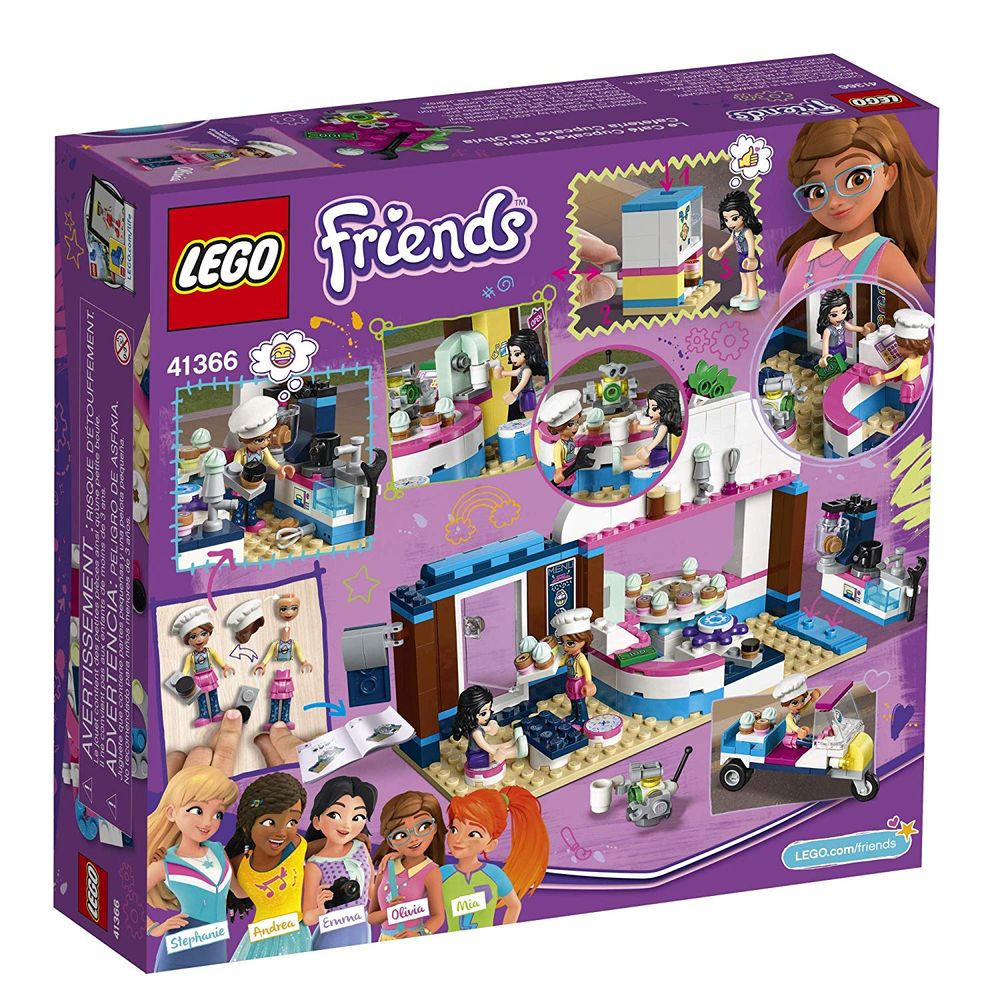 41366 Lego Friends - Café de Cupcakes da Olivia - MP Brinquedos