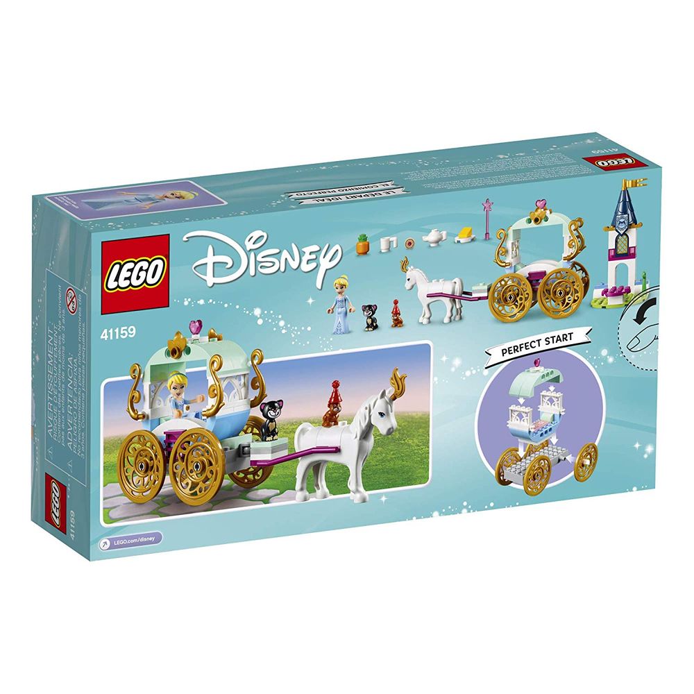 41159 Lego Princesas Disney - o Passeio da Carruagem da Cinderela - MP ...