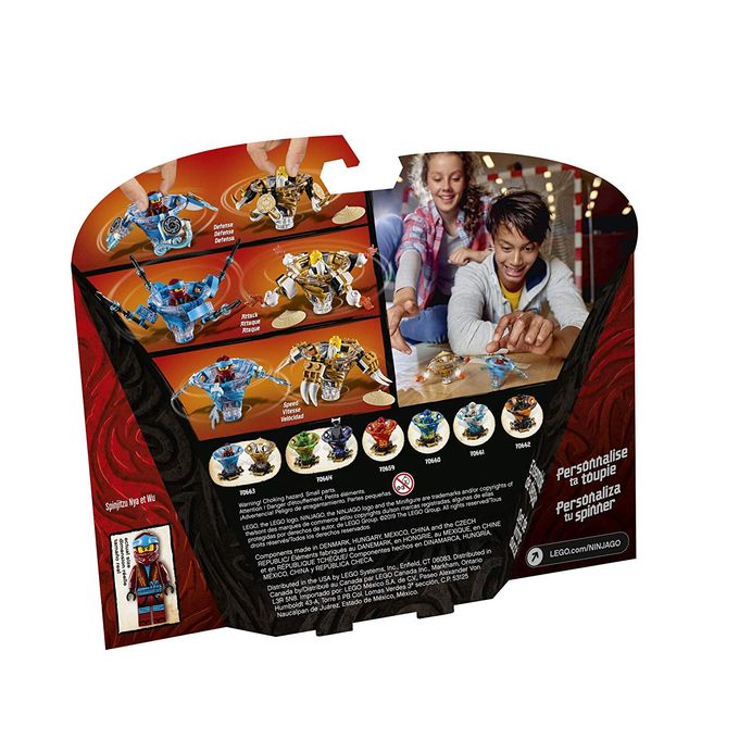 70663 Lego Ninjago - Spinjitzu Nya e Wu - MP Brinquedos
