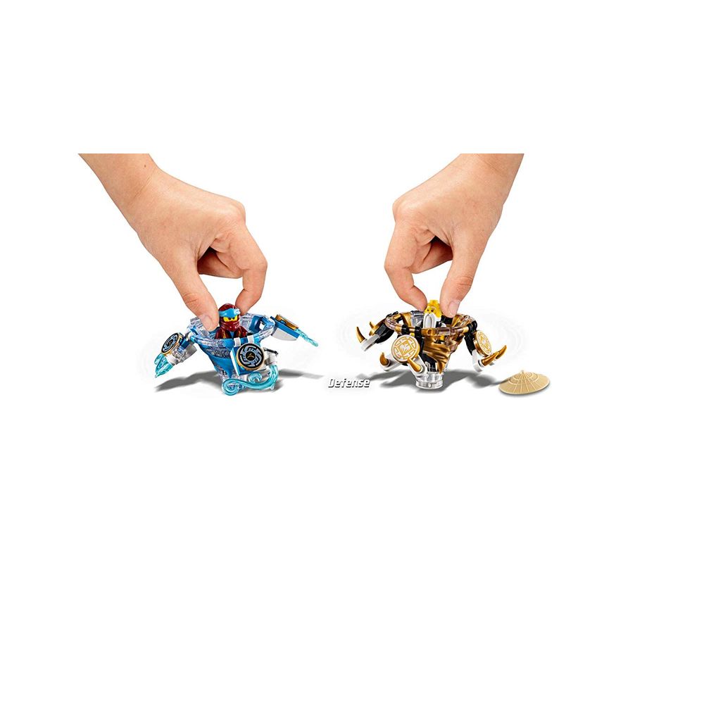 70663 Lego Ninjago - Spinjitzu Nya e Wu - MP Brinquedos