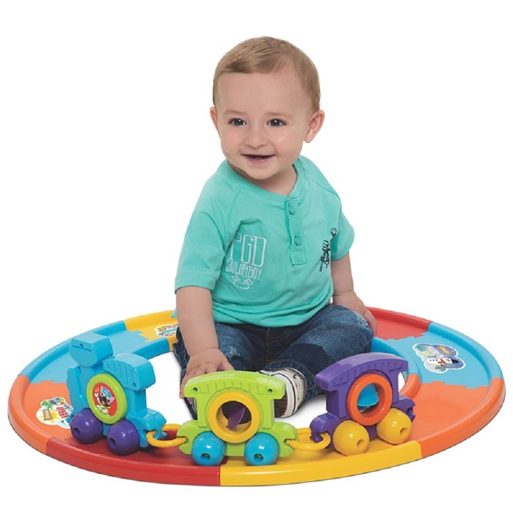 Trem Babytrain Express - Mercotoys - MP Brinquedos