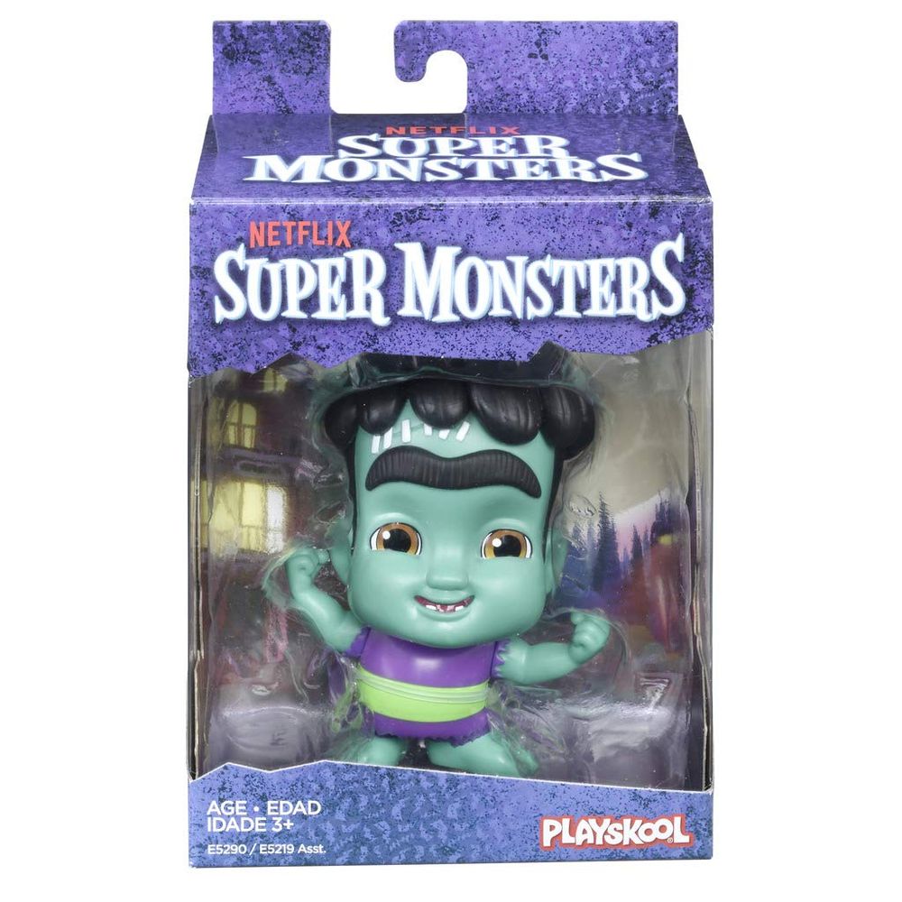 Super Monsters - Mini Figura 10cm - Frankie Mash E5290 - MP Brinquedos