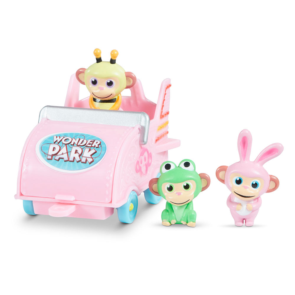 O Parque Dos Sonhos - Miquinho Dos Sonhos Pack com 3 - Macaco Coelho ...