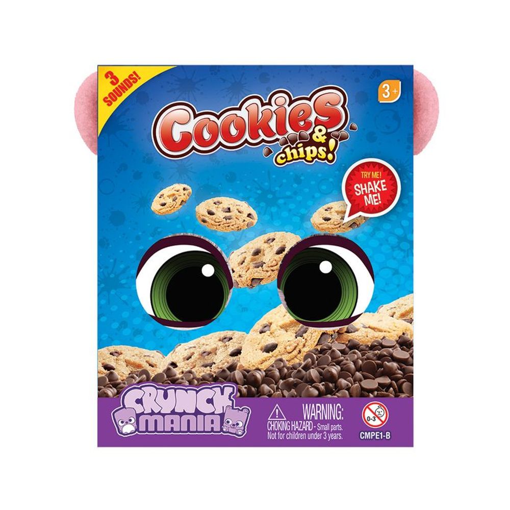 Crunch Mania - Pelúcia com Sons - Oinky (cookies) - Fun - MP Brinquedos