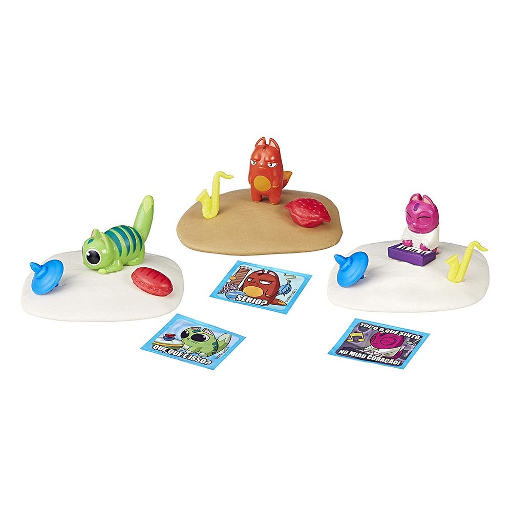 Lost Kitties - Kit 3 Caixas Surpresa - Série 1 - Hasbro - MP Brinquedos
