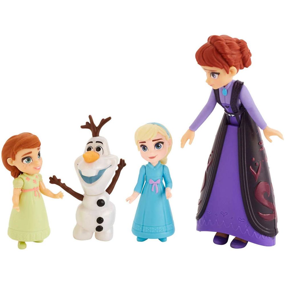 Frozen 2 - Mini Personagens - Kit de Família Elsa, Anna, Olaf e Rainha ...
