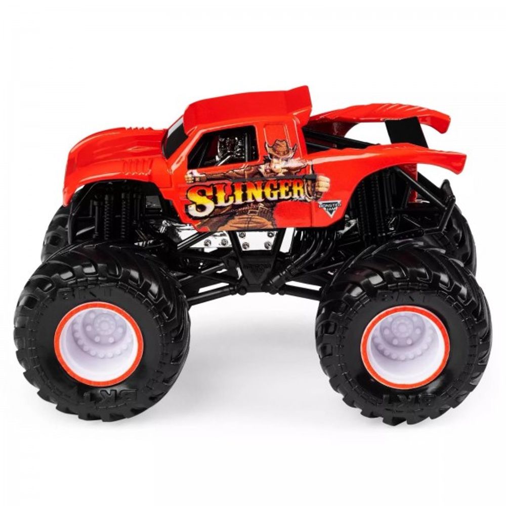 Monster Jam 1:64 com 2 Carros - El Toro Loco e Slinger - Sunny - MP ...