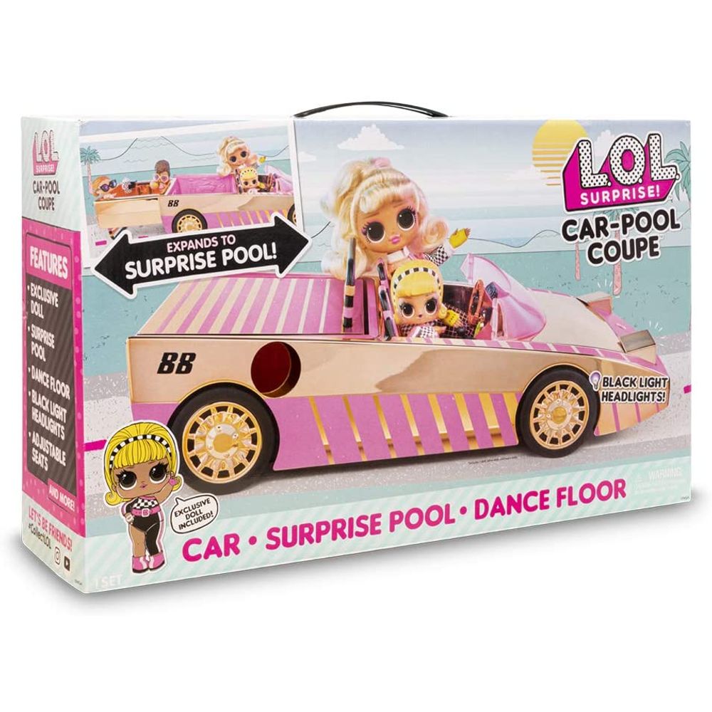 Lol Surprise - Veículo Car Pool Coupe - Dance Floor com Boneca ...