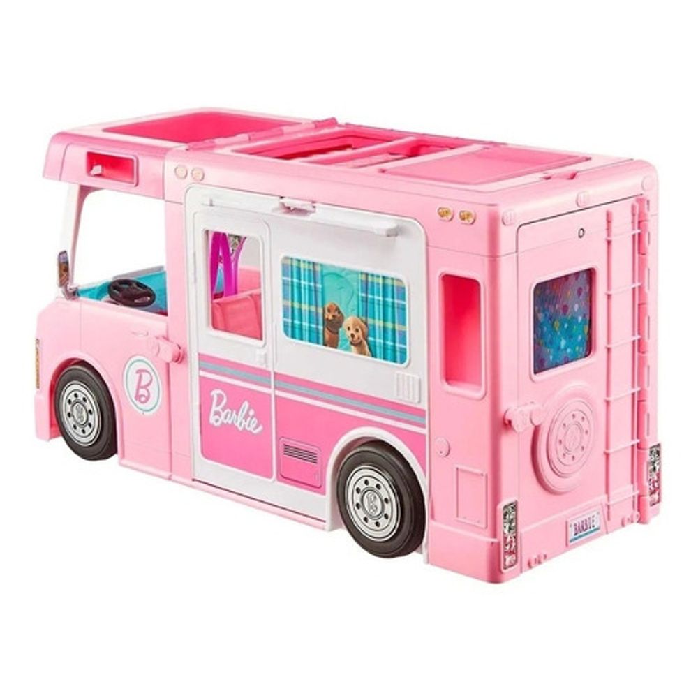 Barbie - Trailer Dos Sonhos 3 em 1 Ghl93 - MP Brinquedos
