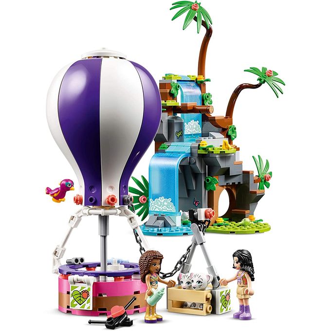 41423 Lego Friends - Resgate do Tigre Na Selva com Balão - MP Brinquedos