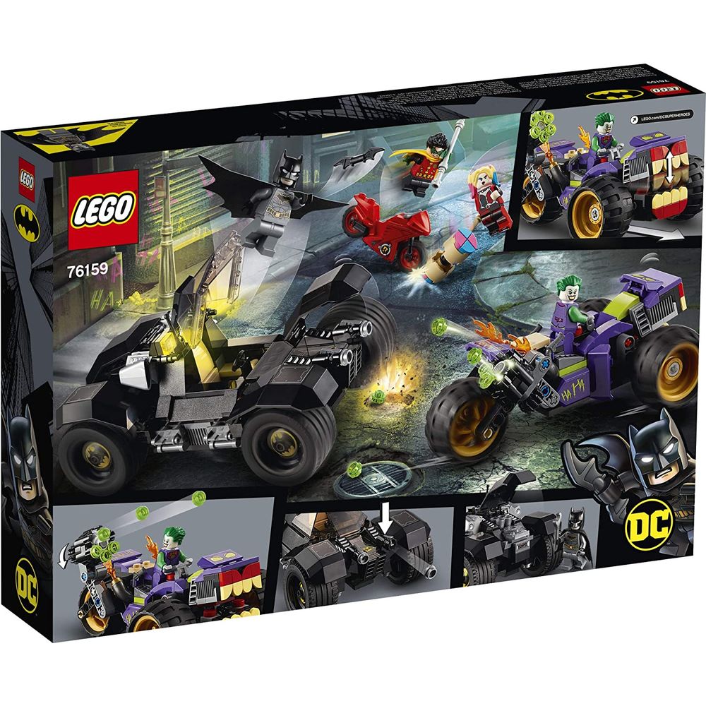 76159 Lego Super Heroes Batman - Perseguição do Triciclo do Joker - MP ...