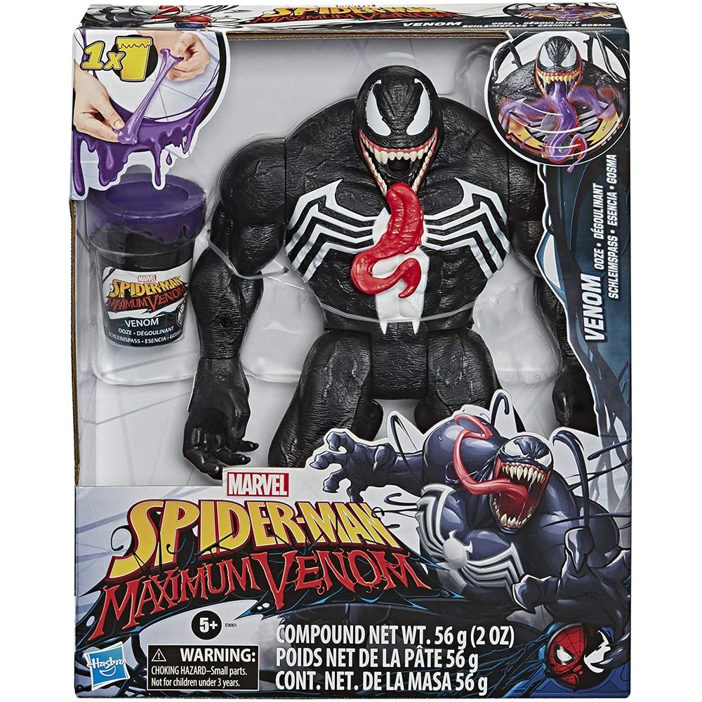 Boneco Maximum Venom com Slime E9001 - Hasbro - MP Brinquedos