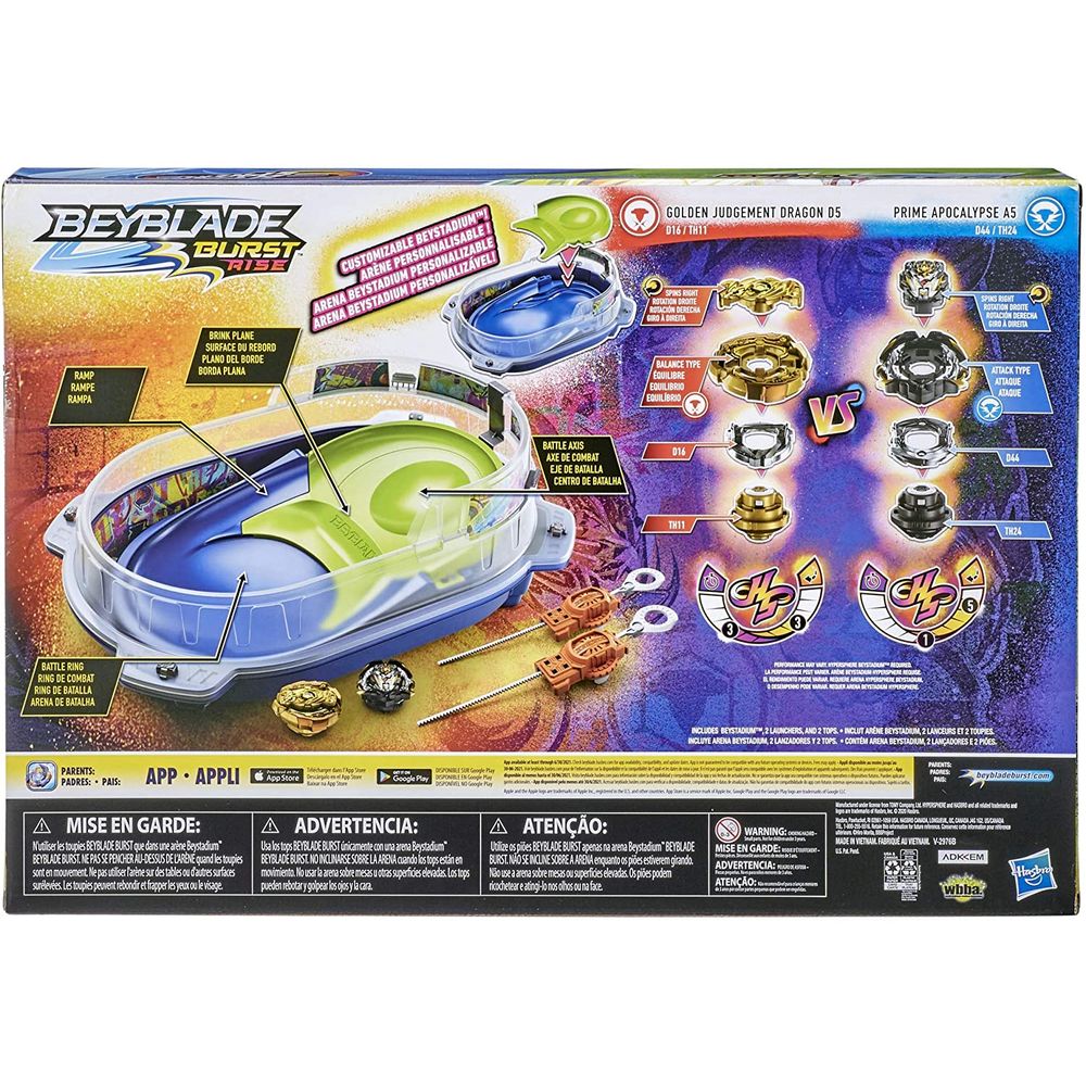 Beyblade Burst Rise - Arena Vortex Climb - Kit de Batalha Vortex ...